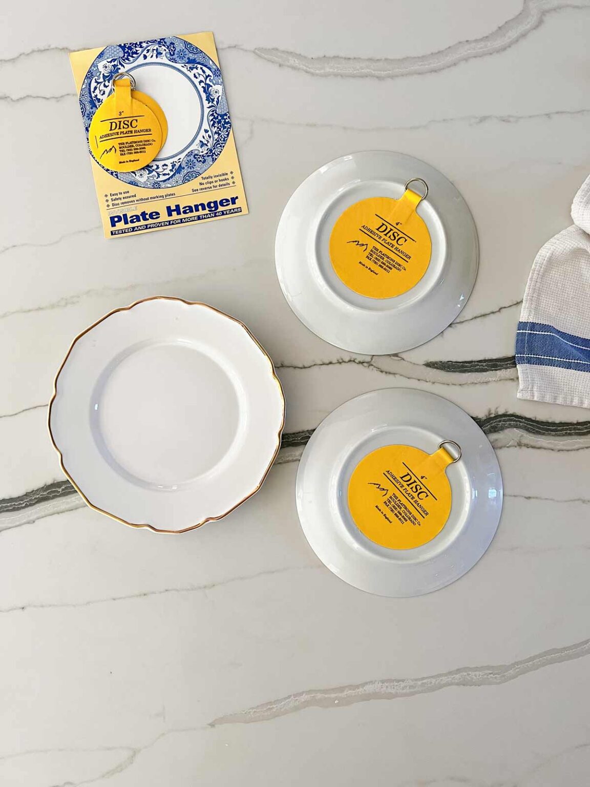 How to hang plates on the wall (and not damage them!) - House with Home