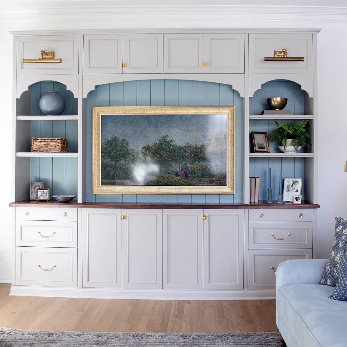 How to Create a Custom Ikea Entertainment Center Hack - House with Home